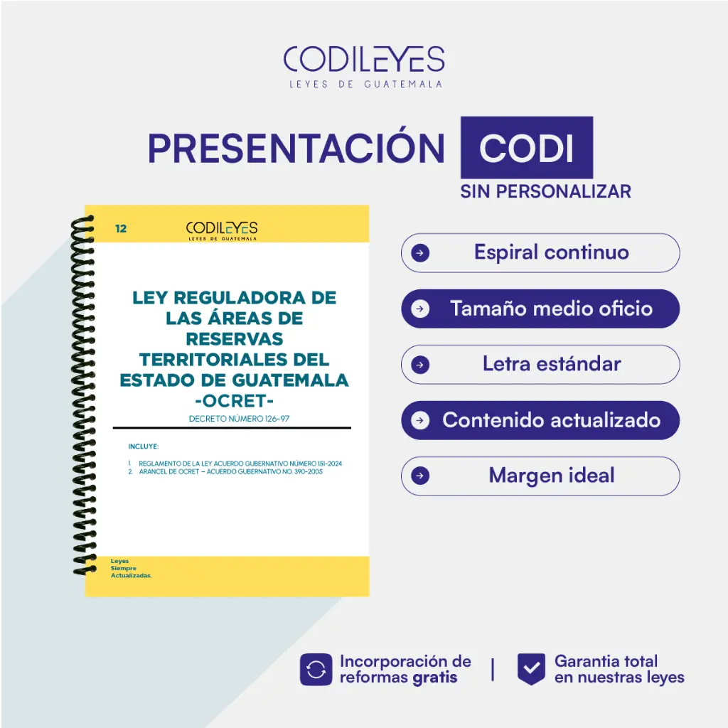 Civ-12 Ley Reguladora De Las Áreas De Reservas Territoriales Del Estado ...