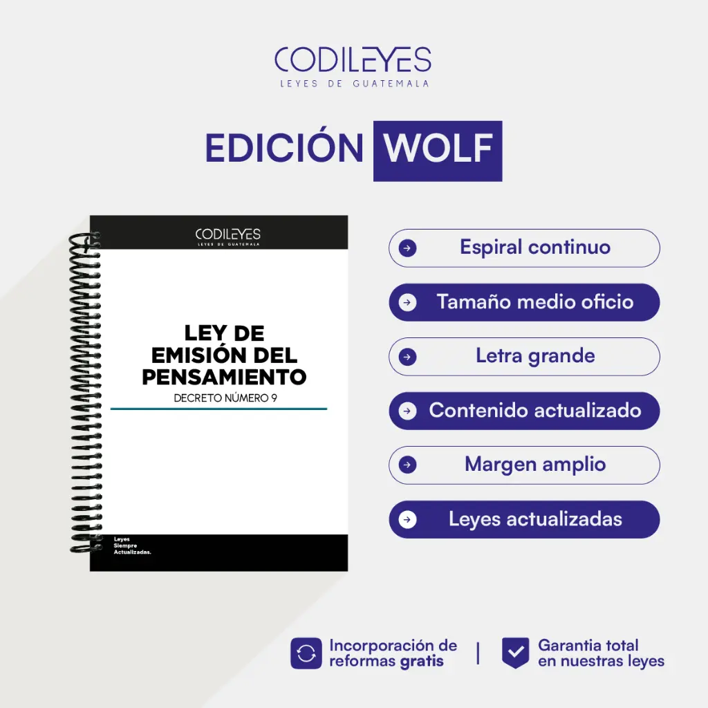 Ley De Emisión Del Pensamiento | CodiLeyes Ley De Emisión Del Pensamiento | CodiLeyes